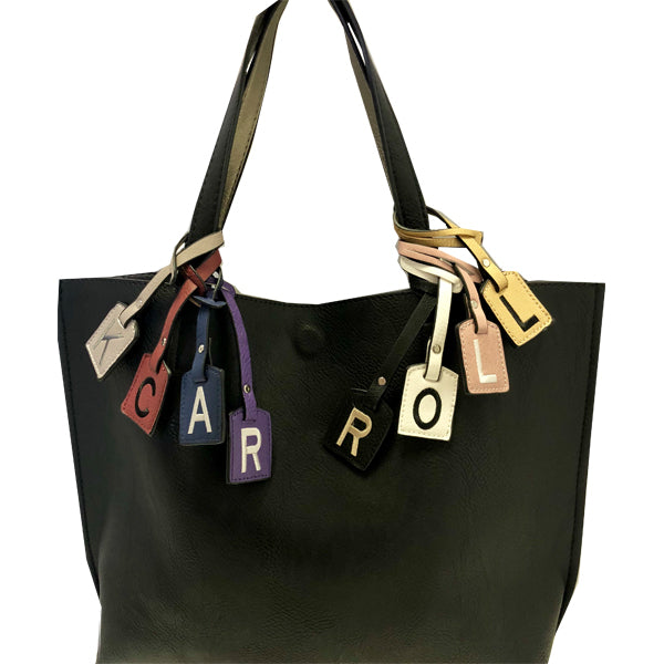 Monogram Luggage Tags (Multiple Colors & Letters) – K-Carroll.com